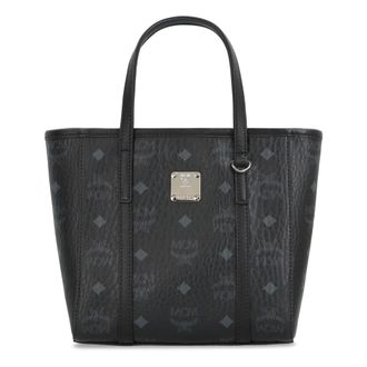 MCM Mcm, Femme, Sacs, Noir, Taille: ONE Size Tote Bags