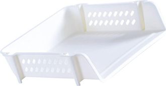 Soimiss Moderner Desktop Organizer aus Stabilem PP Kunststoff Stapelbares B&uuml;ro aktenregal f&uuml;r Dokumente und Ordner Platzsparendes Aufbewahrungsregal f&uuml;r Schre