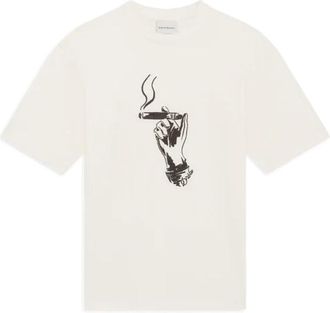 Dr&ocirc;le de Monsieur Homme, Tops, Blanc, Taille: L T-Shirt Cuba