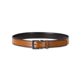 Joop Gl&auml;nzender Lederg&uuml;rtel mit stilvoller Schnalle - - Accessories - Herren - Braun - 90 CM