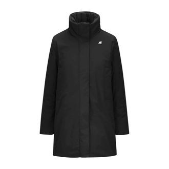 K-Way Femme, Manteaux, Noir, Taille: 38 FR K7125Lw USY Parka
