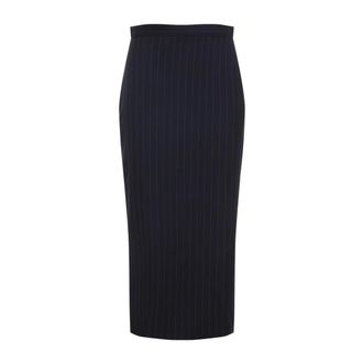 Givenchy Midi-Streifenrock - - Skirts - Damen - Blau - S