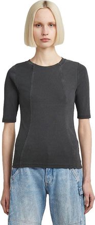G-Star Washed a line Slim Rib r t 1 sl wmn