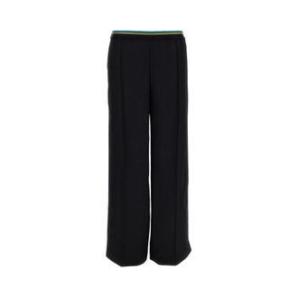 Plan C Weite Hosen - - Trousers - Damen - Schwarzk - M