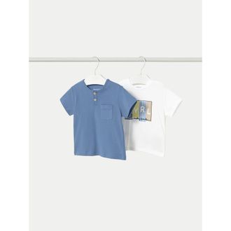 MAYORAL T-Shirt-Set 1060 Bunt Regular Fit