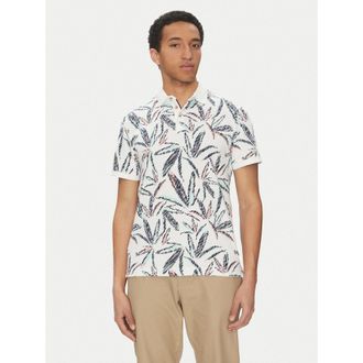 Tom Tailor Poloshirt 1045706 Wei&szlig; Regular Fit