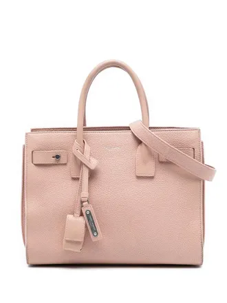 Saint Laurent 2016 Baby Grained Calfskin Sac De Jour satchel - Rose