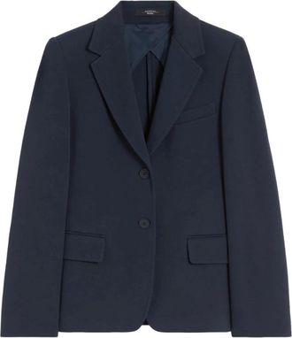 Max Mara Femme, Vestes, Bleu, Taille: 42 FR Wkdginnasta Jacket