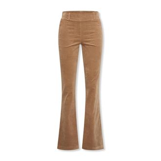 Hart by Helena Hart Flair Velvet Camel Hose - - Trousers - Damen - Braun - XL