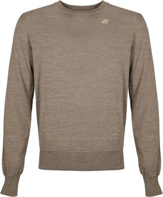 K-Way Homme, Pulls, Beige, Taille: S Sebastien Merino Pullover