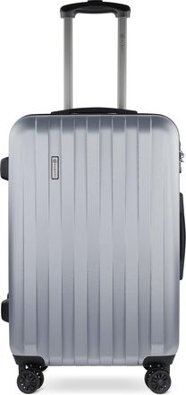 Bugatti Lima Hartschalenkoffer 67x45x27,5 cm, 58,1L, 4-Rollen mit TSA-Schloss, Silber