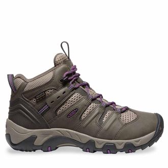 Keen Trekkingschuhe Keen Koven Mid Wp Bungee 1024027 Braun