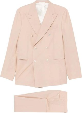 Caruso Homme, Costumes, Beige, Taille: M Costume crois&eacute;