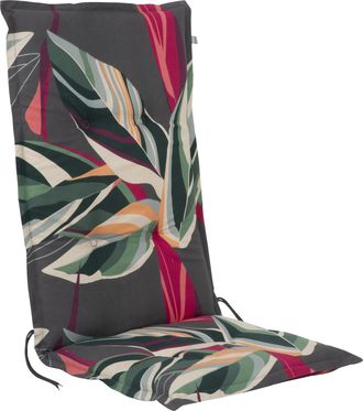 Patio Gartenstuhl Auflage Hochlehner Malaysia Hoch 117 x 50 x 5 cm Sitzauflage mit Gurt und Schnüre