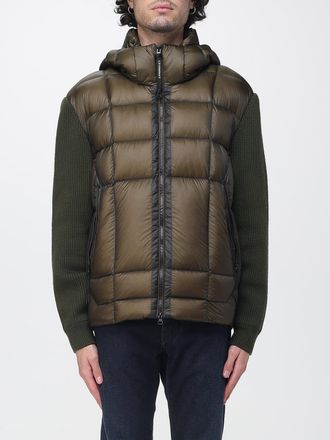 C.P. Company C. P. COMPANY Daunenjacke aus Merinowolle mit Goggle-Kapuze