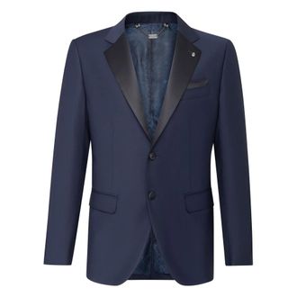 Billionaire Boys Club Super Slim Fit Blazer - - Jackets - Herren - Blau - L