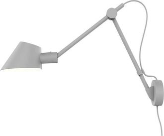 Nordlux dftp STAY Schreibtischlampe grau E27 mit Schalter 54,5cm