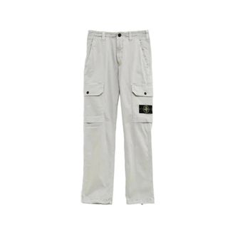 Stone Island Pantalone Regular - - Trousers - Herren - Grau - W34
