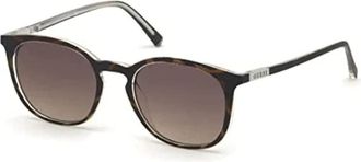 Guess Unisex 0 Sonnenbrille, dark havana, 50