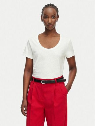 Tommy Hilfiger T-Shirt WW0WW48705 Wei&szlig; Regular Fit