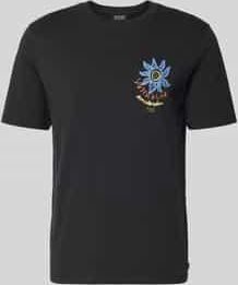 Scotch & Soda T-Shirt mit Label-Prints und Rundhalsausschnitt