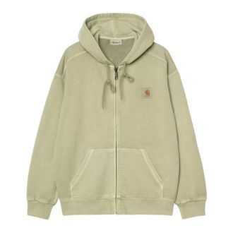 Carhartt Work in Progress Homme, Sweatshirts et sweats &agrave; capuche, Vert, Taille: XL Hooded Nelson Jacket