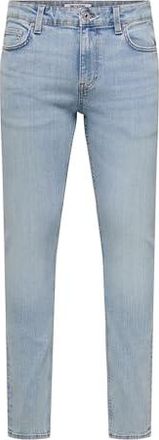 Only & Sons Onsloom Slim Box PIM DNM Mu Otl, Bleu Jeans Clair, 36W / 34L Hommes