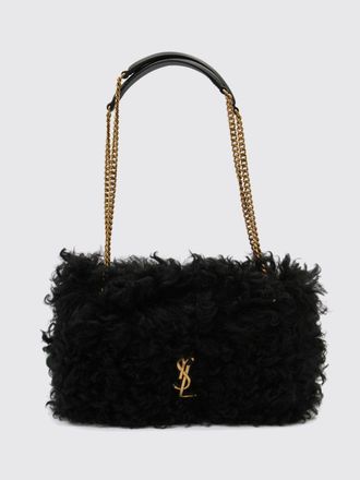Saint Laurent Sac Port&eacute; &eacute;paule SAINT LAURENT Femme couleur Noir