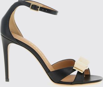 Ferragamo Sandales &agrave; Talons FERRAGAMO Femme couleur Noir