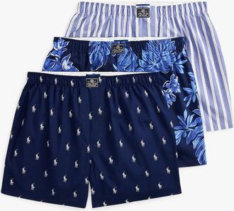 Polo Ralph Lauren Lot de 3 cale&ccedil;ons