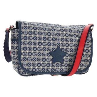 Gucci Sac Bandouli&egrave;re Vintage en Toile Pre-owned - Femme - Pre-owned - Multicolore - Taille: ONE Size