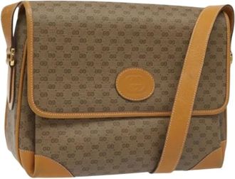 Gucci Pre-owned Cuir sacs-gucci - Femme - Pre-owned - Beige - Taille: ONE Size