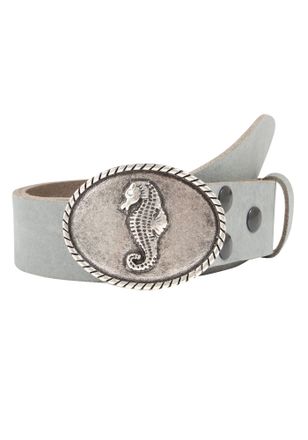 Rettungsring RETTUNGSRING by showroom 019 Ledergürtel mit austauschbarer Seepferdchen-Schließe