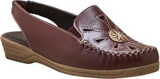 Pediconfort Sandales cuir &eacute;lastiqu&eacute;es c&ocirc;t&eacute;s