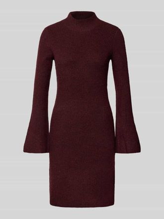 Noisy May Minikleid mit geripptem Stehkragen