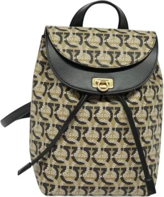 Ferragamo Damen, Pre-Owned, Beige, ONE SIZEGröße