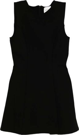 Reformation robe Ava courte à ornements - Noir