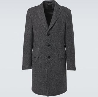 Ermenegildo Zegna Mantel aus Wolle und Kaschmir