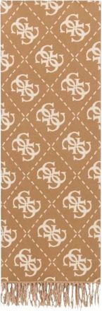 Guess Nolana &Eacute;charpe - Femme - Accessoires - Beige - Taille: ONE Size