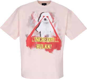 Phobia Archive Homme, Tops, Rose, Taille: S Dog Tee