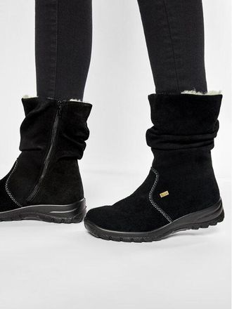 Rieker Stiefeletten Z7171-01 Schwarz