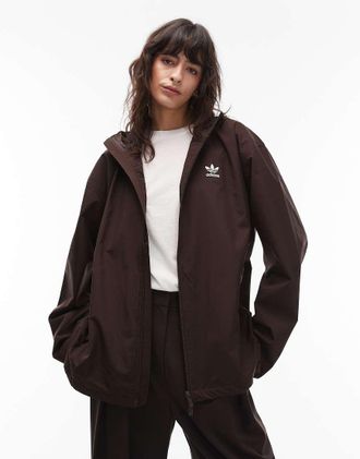 adidas Originals Essentials - Veste à capuche - Marron-Brown