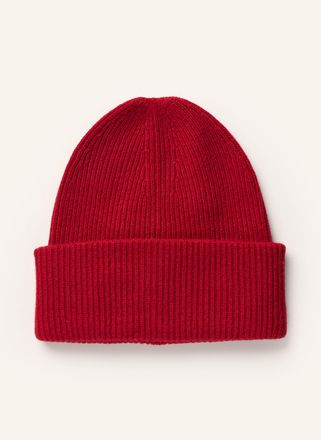 S.Marlon S.Marlon Cashmere-M&uuml;tze rot