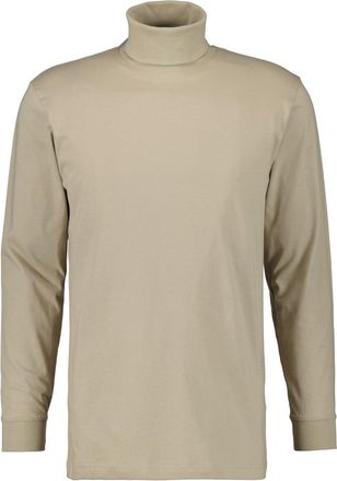 Ragman Rollkragen Pullover Baumwoll-Jersey 3XL, Beige-Melange-081