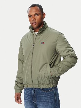 Tommy Jeans &Uuml;bergangsjacke DM0DM21936 Gr&uuml;n Regular Fit