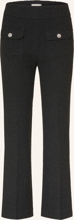 Seductive Seductive Boucl&eacute;-Hose Nanette Mit Schmucksteinen schwarz