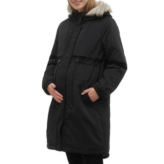 Mama Licious Female Langer Parka Umstands-Mantel