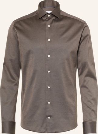 Eton Hemd Regular Fit braun