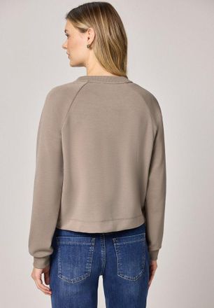 Street One Cardigan aus elastischem Materialmix