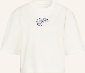 Fabienne Chapot T-Shirt Benja Mit Schmuckperlen weiss